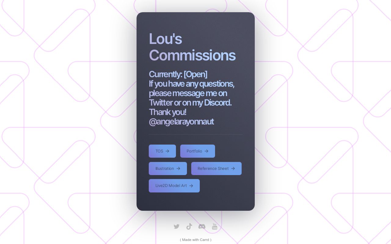 Lou's Commissions